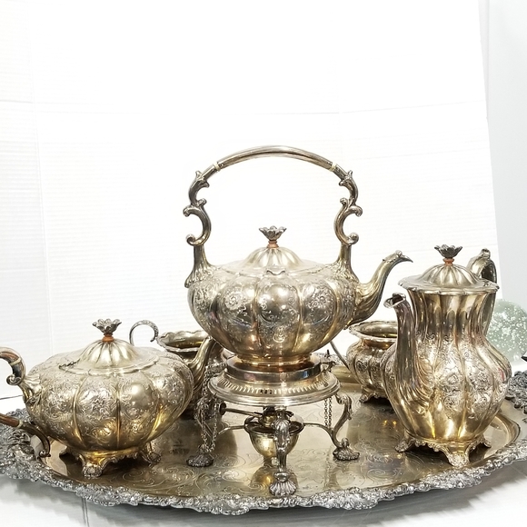 Antique | Dining | Amazing Rare Antique Victorian Repousse Silver ...